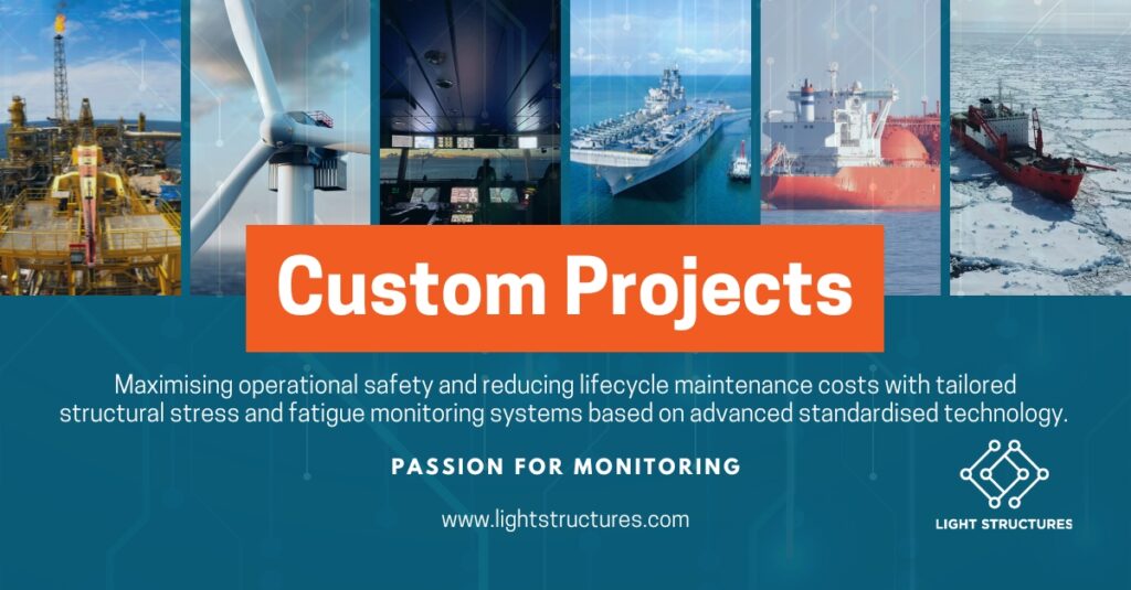 Custom Projects Structural Monitoring For Diverse Maritime Assets Light Structures As